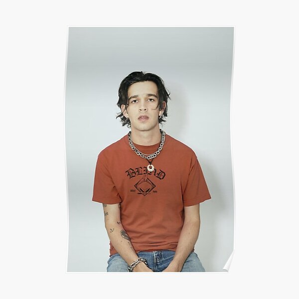 "Matty Healy " Poster for Sale by darismoon | Redbubble