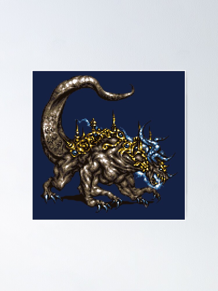"Final Fantasy VI - Atma Weapon" Poster by Justin-Case001 | Redbubble