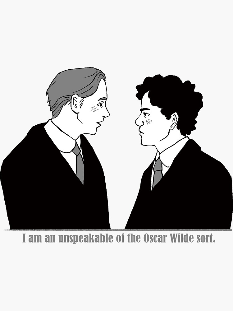 "Maurice and Alec (Maurice 1987)" Sticker for Sale by gayliott | Redbubble