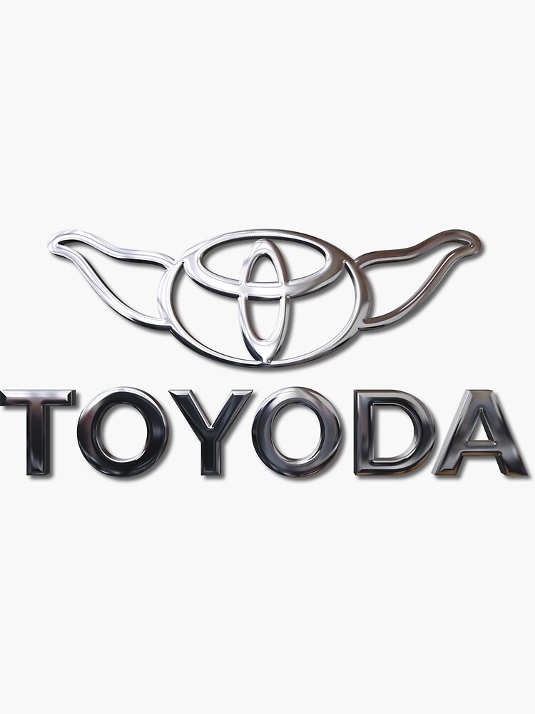 "Toyoda Logo" Sticker for Sale by TrexycaArtworks | Redbubble