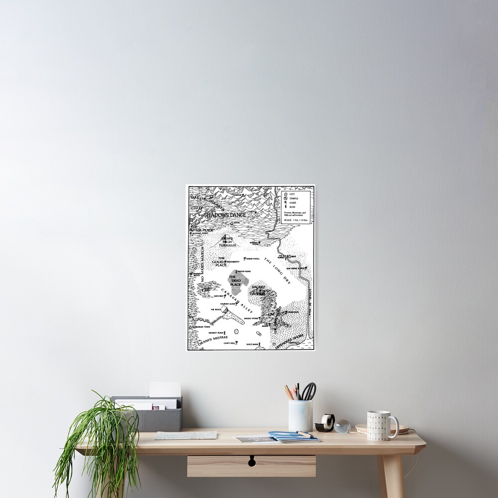 "RQ2 PRAX Map (pairs with RQ2 DRAGON PASS Map)" Poster for Sale by ...