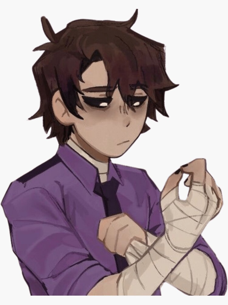 "fnaf michael afton" Sticker for Sale by newstyl5 | Redbubble