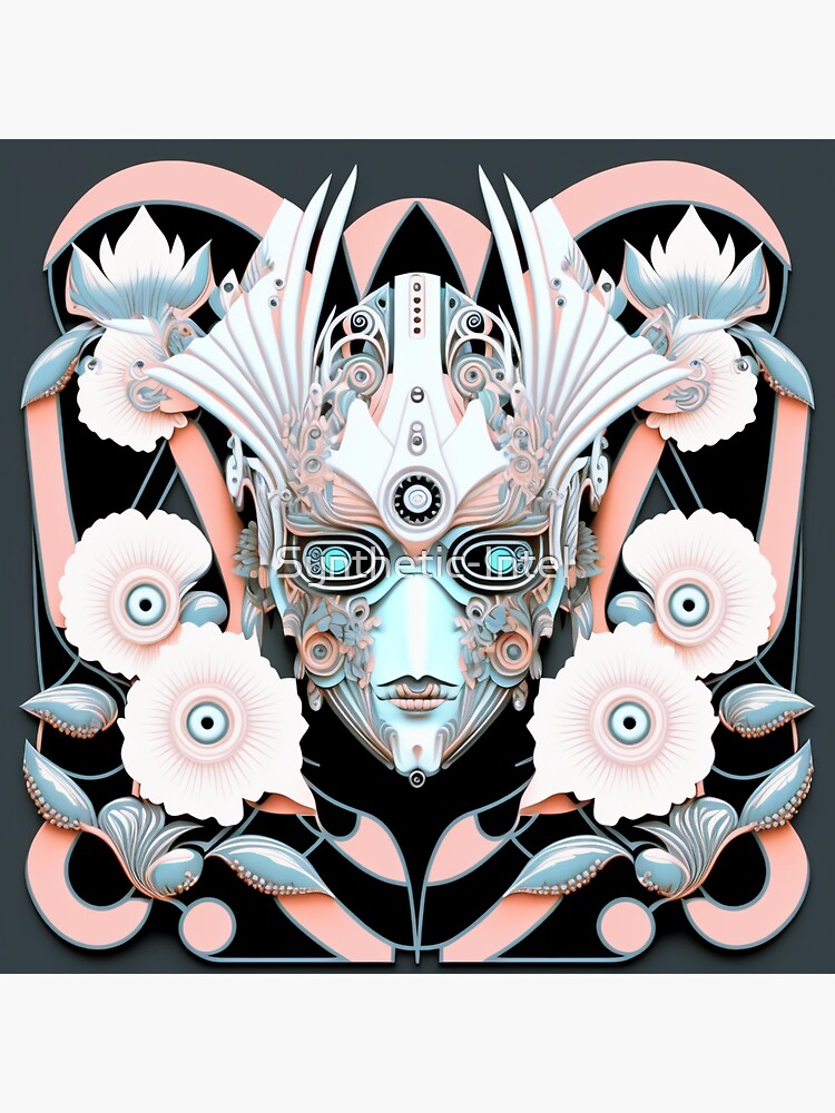 "Cute Cyborg Pattern | Soft New Cyborg Robot Head | Artificial ...