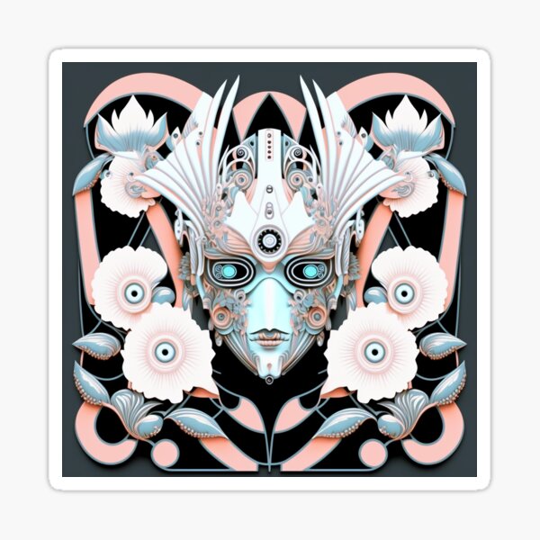 "Cute Cyborg Pattern | Soft New Cyborg Robot Head | Artificial ...