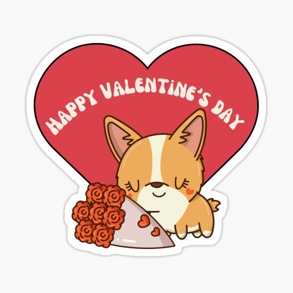 Corgi Valentines Day Funny Explaining Corgi Valentine