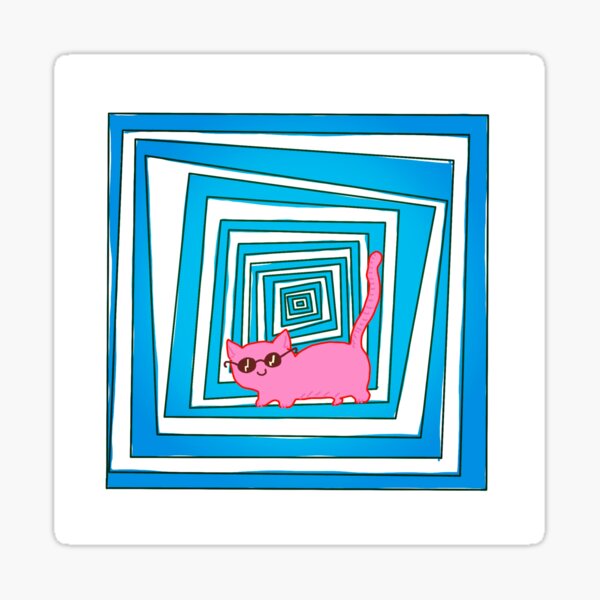 "matrix cat" Sticker for Sale by fridosamt | Redbubble