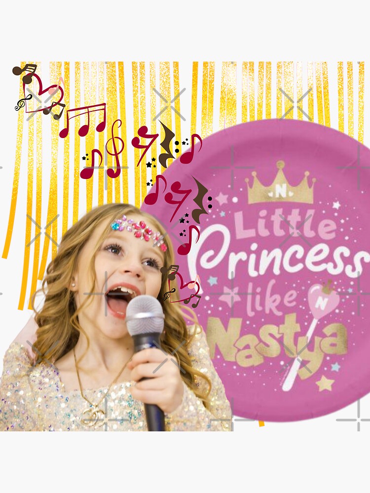 "Nastya singing with a microphone,like natsya birthday special,like ...