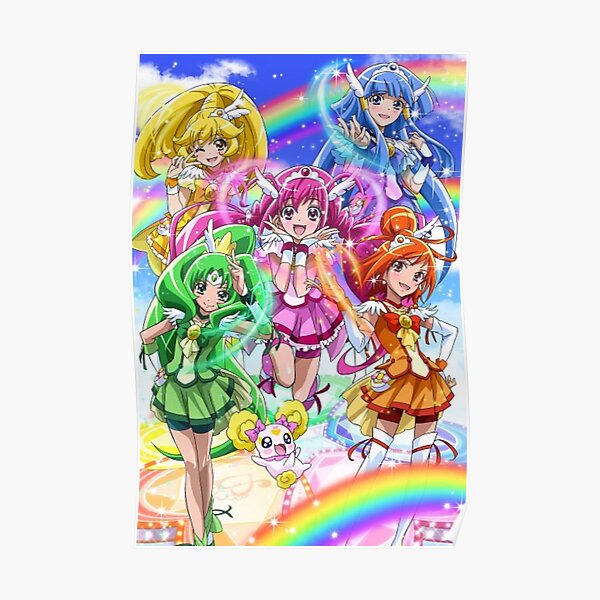 "Smile Precure - Cuteness Overload" Poster for Sale by AmmiFantasy ...
