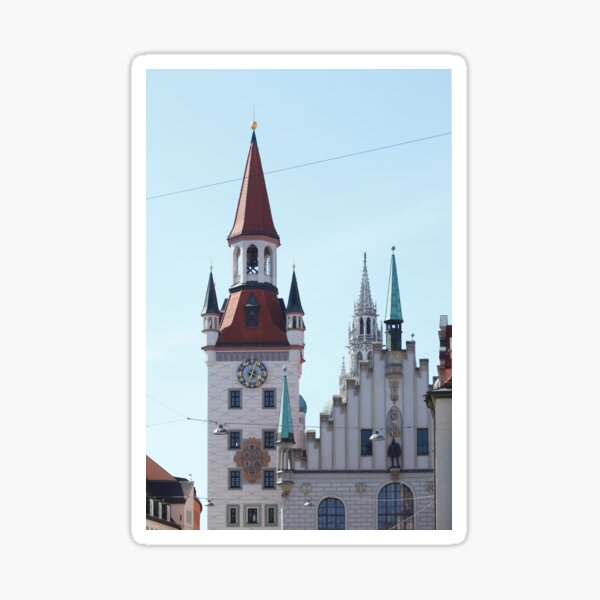 "Old Town Hall, Toy Museum, Marienplatz, Munich, Upper Bavaria, Bavaria ...