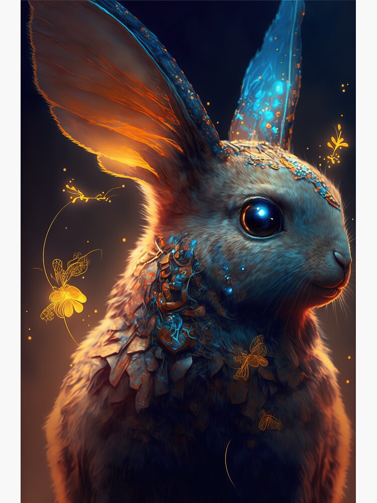 "Avatar 2 Navi - Rabbit (兔) - S1-AR2301" Sticker for Sale by YOLO-CHING ...