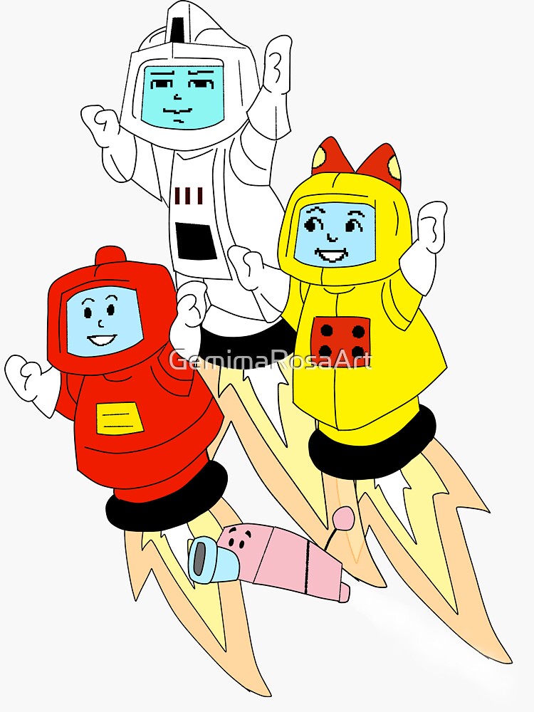 "Telebugs" Sticker for Sale by GemimaRosaArt | Redbubble