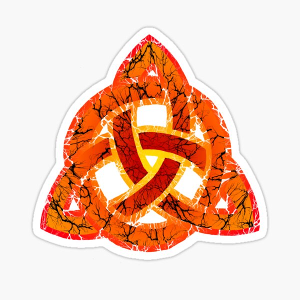 "Triquetra. The Celtic Holy Trinity knot." Sticker for Sale by ...