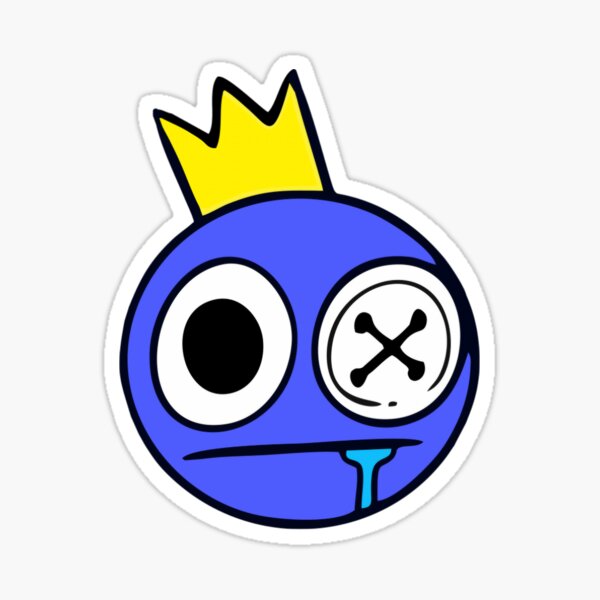 "Rainbow Friends Hug it Out" Sticker for Sale by live-animals21 | Redbubble