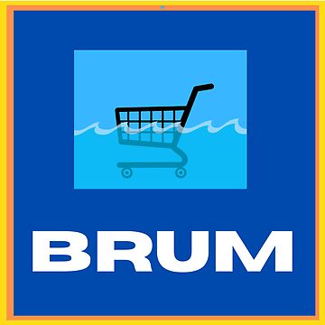 "Brum" Sticker for Sale by Ktphotouk | Redbubble