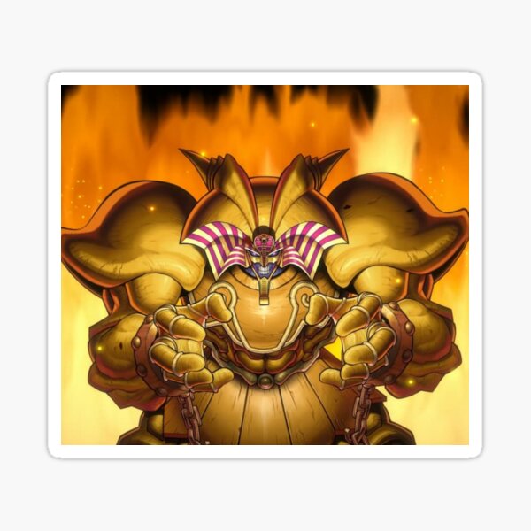 " exodia the forbidden" Sticker by Fannycat1 | Redbubble