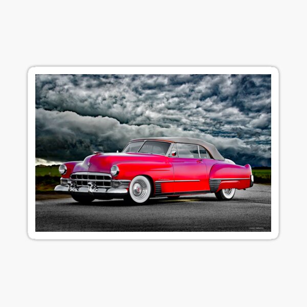 "1949 Cadillac Series 62 Convertible " Sticker for Sale by DaveKoontz ...