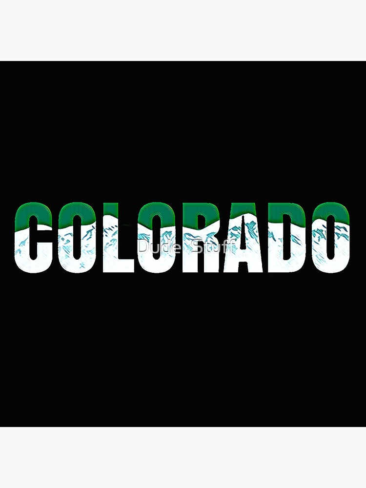 "Rino River North District Colorado License Plate " Poster for Sale by ...