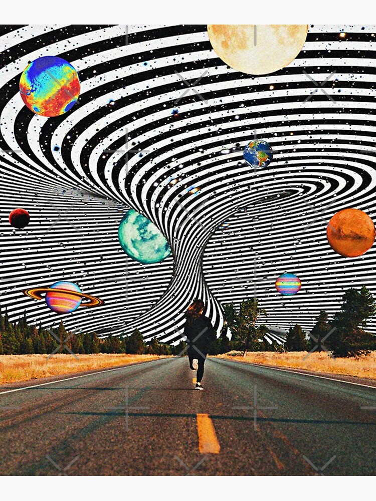 "Weird sky" Sticker for Sale by Grind107 | Redbubble