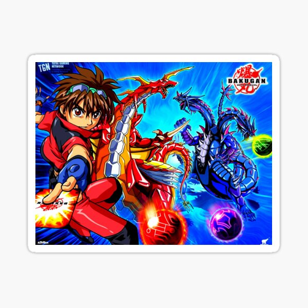 "Bakugan" Sticker for Sale by Martin-sho | Redbubble