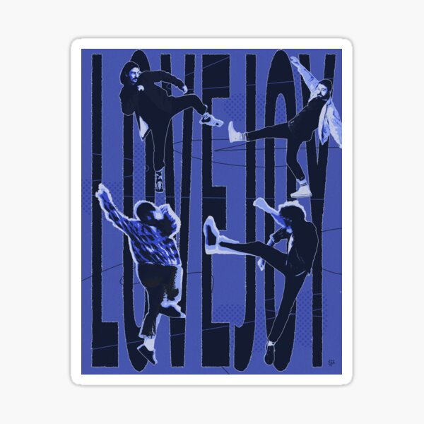 "Lovejoy Print" Sticker for Sale by planetjuniper | Redbubble