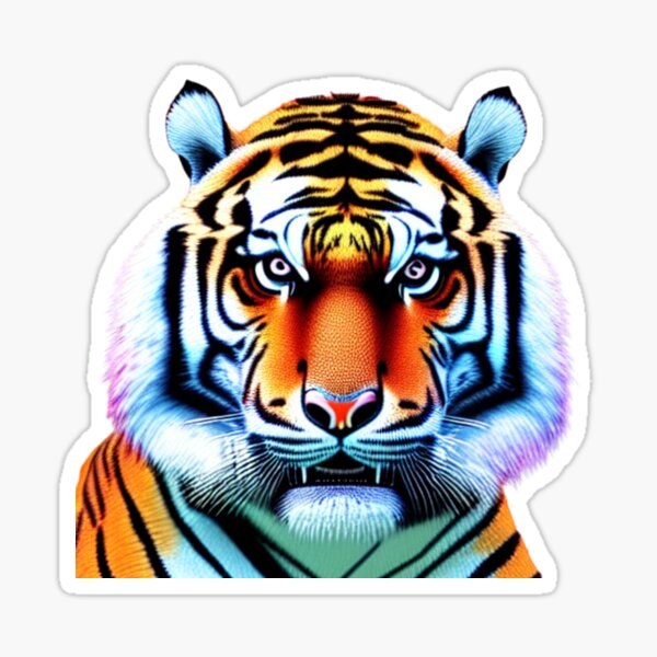 "Fear The Tiger Fear Da Tiger" Sticker for Sale by nhstaruna | Redbubble