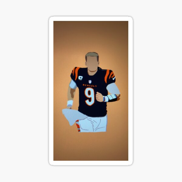 "Joe Burrow" Sticker for Sale by EmStickers22 | Redbubble