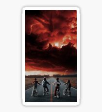 Stranger Things: Pegatinas | Redbubble