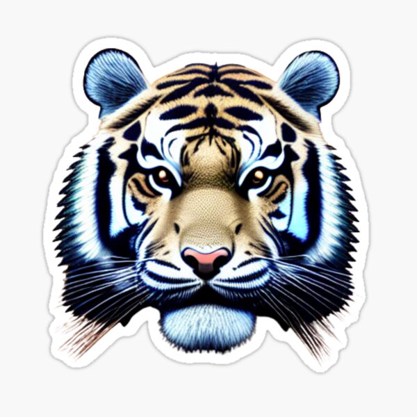 "Fear The Tiger Fear Da Tiger" Sticker for Sale by nhstaruna | Redbubble