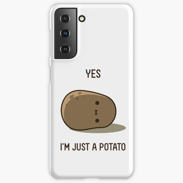 "Cute Potato" Samsung Galaxy Phone Case for Sale by clgtart | Redbubble