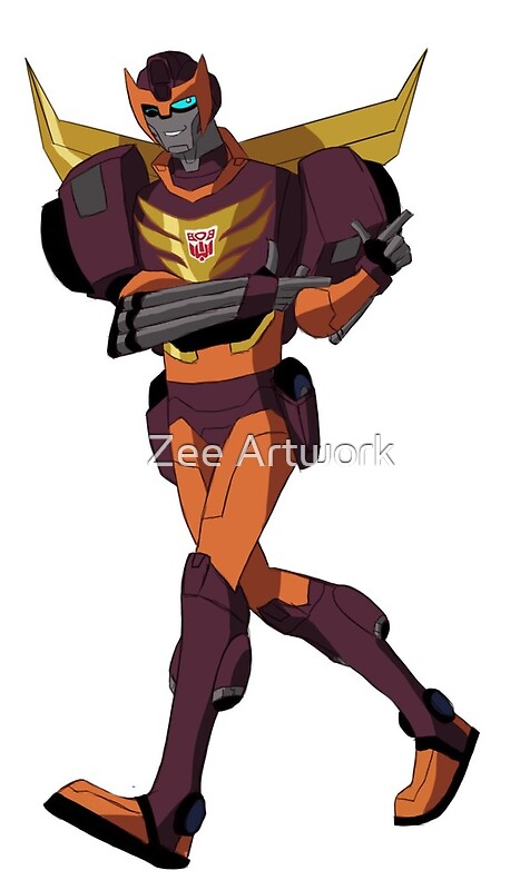 "TFA Rodimus Prime" by Zee Artwork | Redbubble