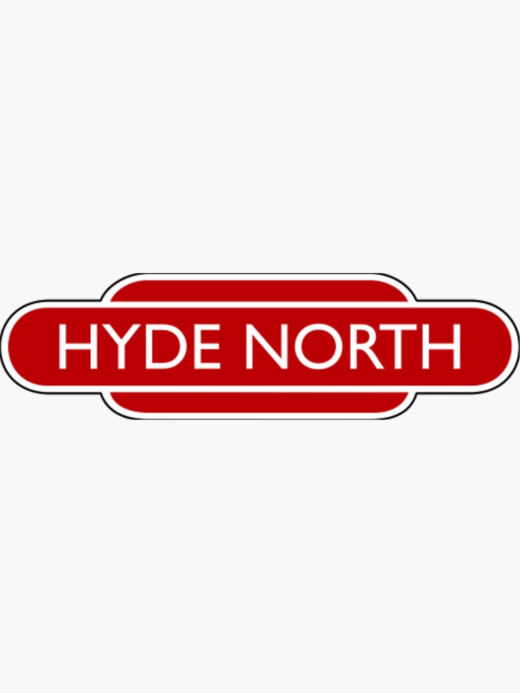 "Hyde North Hyde North " Sticker for Sale by crisisbootleg | Redbubble