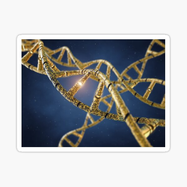 "Genetic engineering" Sticker by nobeastsofierce | Redbubble