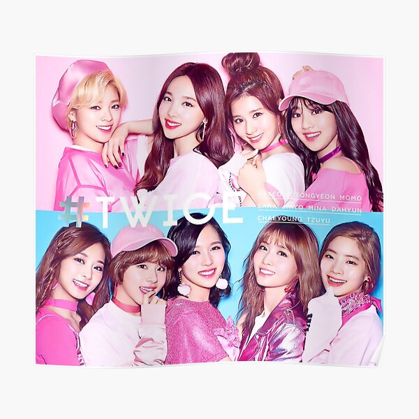 Twice Kpop Posters | Redbubble