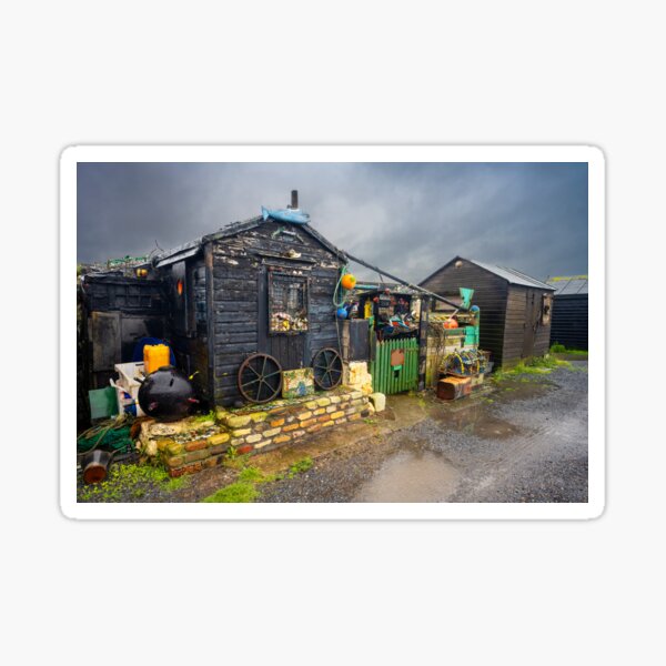 "Fisherman's Shack" Sticker for Sale by George Kelsey | Redbubble