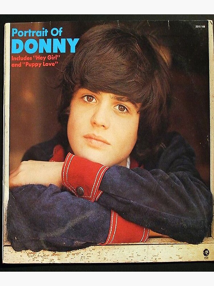 "*TRENDING* Osmond Donny Famous Singer Design" Poster for Sale by ...