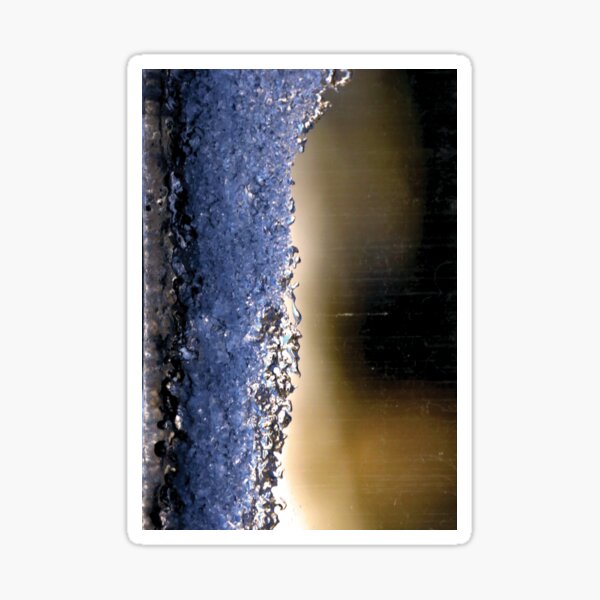 "Details in Ice" Sticker for Sale by AvaArtDesigns | Redbubble