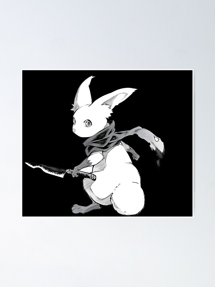 "Vorpal Rabbit Shangri La Frontier Inspired" Poster for Sale by ...