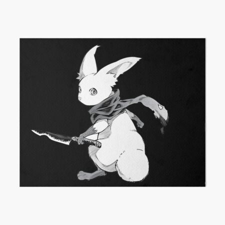 "Vorpal Rabbit Shangri La Frontier Inspired" Art Board Print for Sale ...