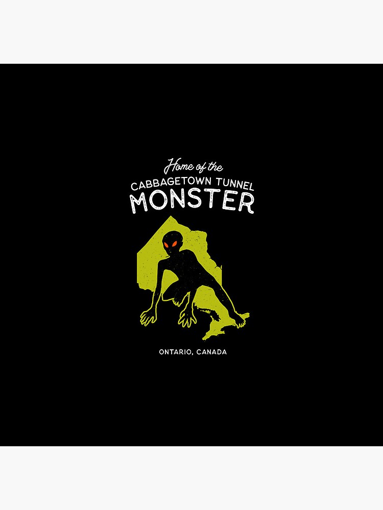 "Home of the Cabbagetown Tunnel Monster - Ontario, Canada Cryptid" Pin ...