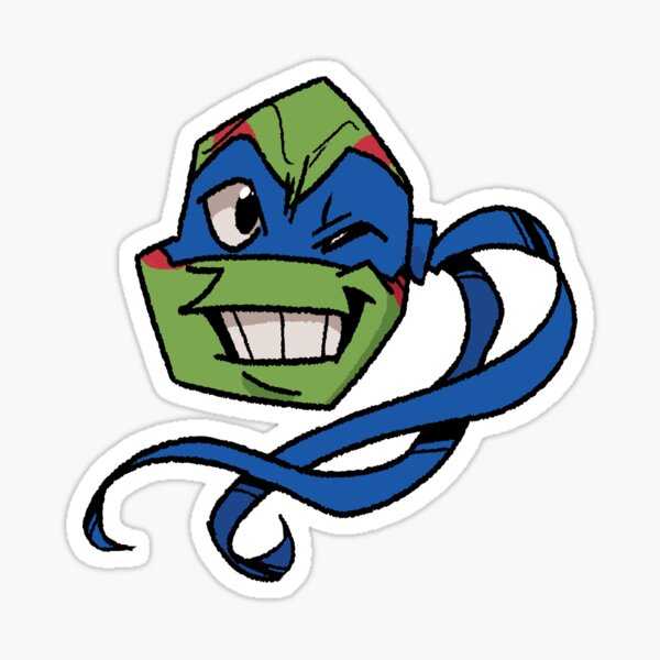 "Leonardo Head" Sticker for Sale by Landsel | Redbubble
