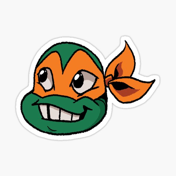 "Mikey Head" Sticker for Sale by Landsel | Redbubble