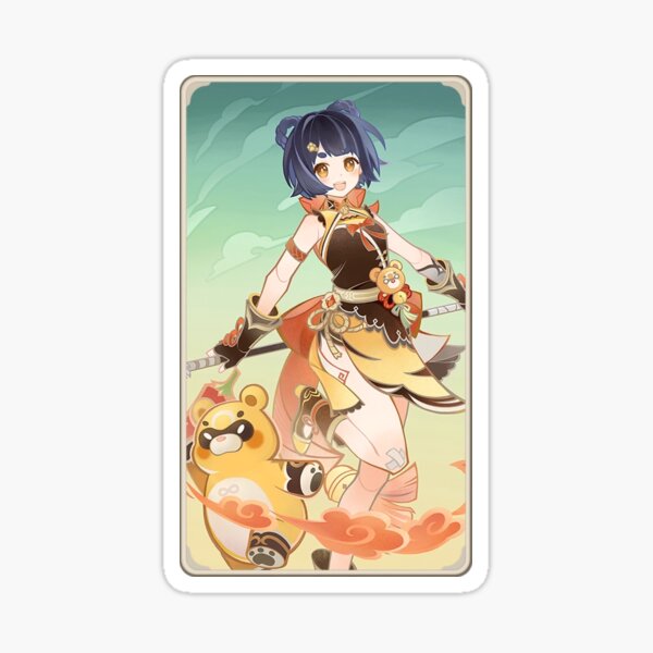 "Xiangling Genius Invokation TCG Character Card - Genshin Impact ...