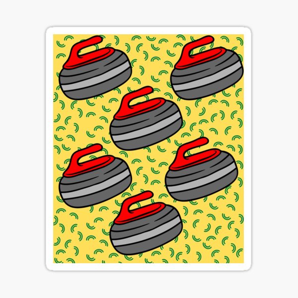 "Curling stone" Sticker for Sale by Our-Culture | Redbubble