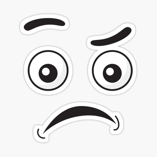 "Lightskin Face Meme" Sticker for Sale by AmineXTV1 | Redbubble