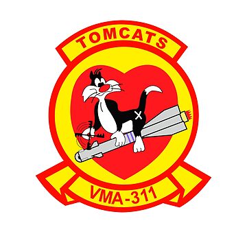 "USMC - VMA-311 - Marine Attack Squadron 311 - Clean Style" Poster for ...