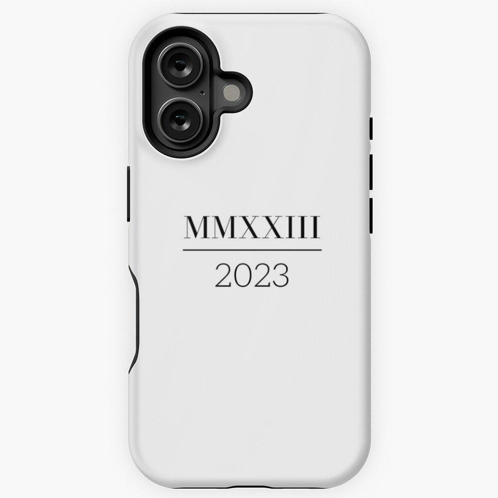 "Roman Numerals 2023 MMXXIII Numbers" Sticker for Sale by ...
