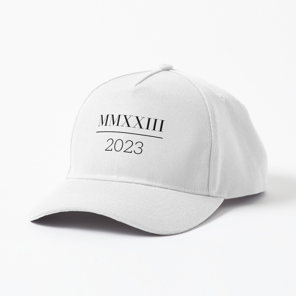 "Roman Numerals 2023 MMXXIII Numbers" Sticker for Sale by ...