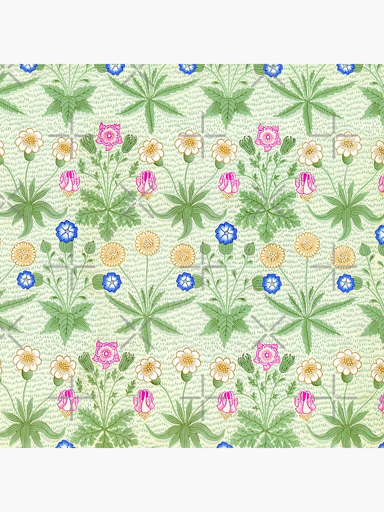 "William Morris's Daisy pattern" Sticker for Sale by chadiacaptures ...