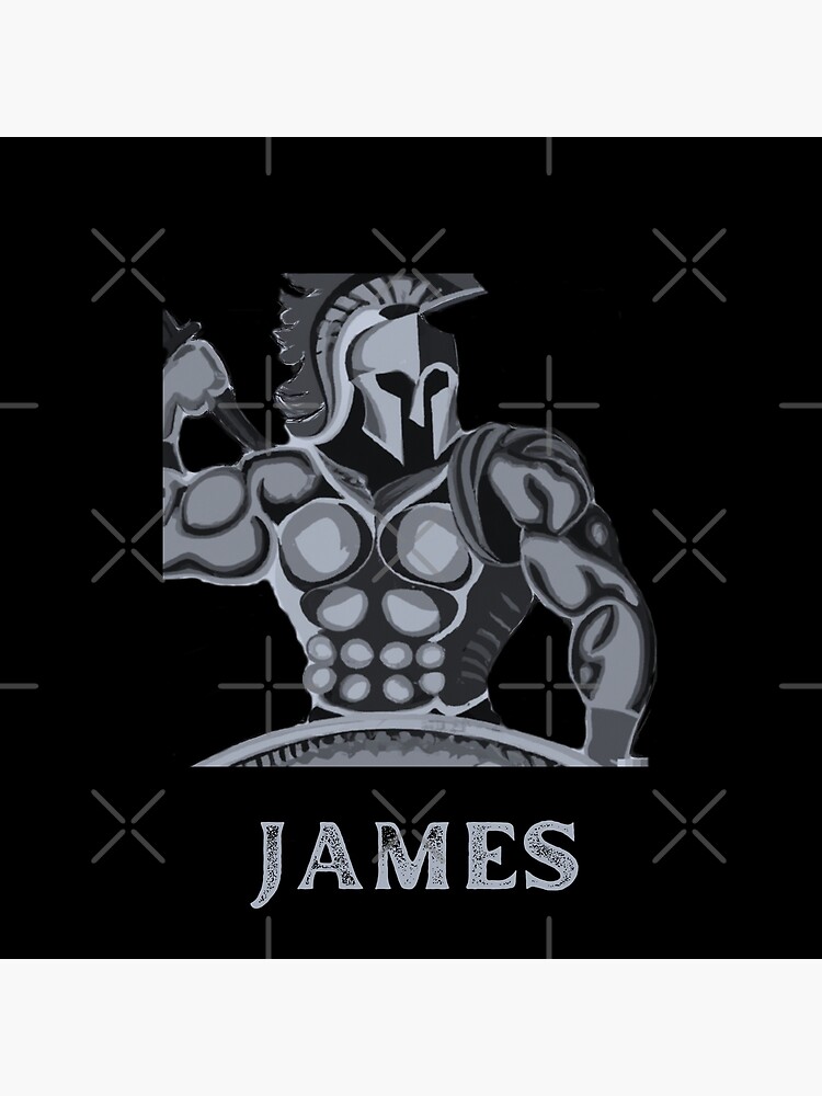 "James Spartan Warrior Jimmy" Poster for Sale by PapitosPlace | Redbubble