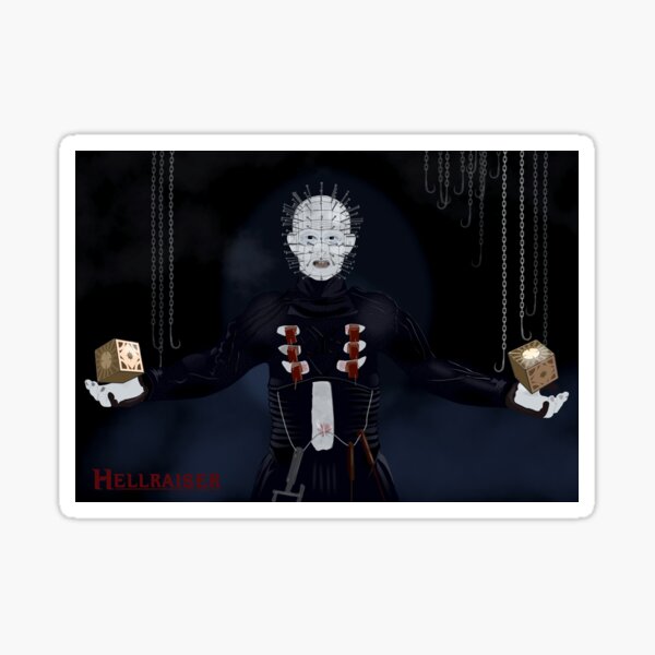 "Tear Your Soul Apart - Pinhead" Sticker for Sale by ThePosterPop ...